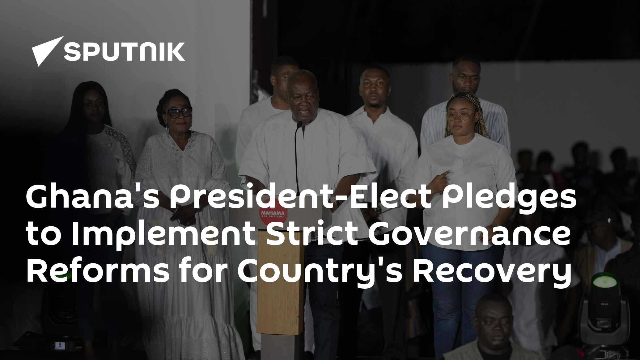 Ghana's President-Elect Pledges to Implement Strict Governance Reforms ...