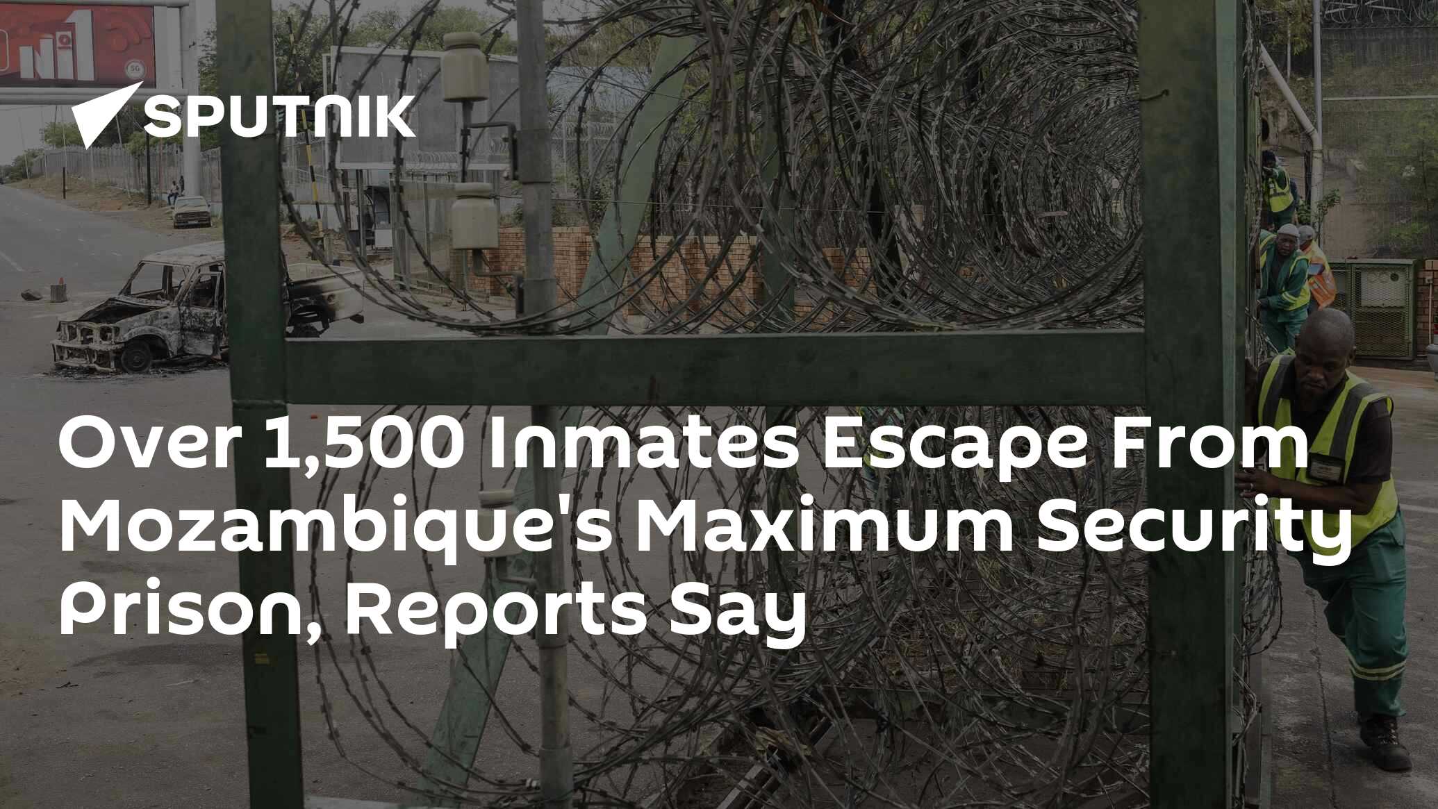 Over 1,500 Inmates Escape From Mozambique's Maximum Security Prison ...