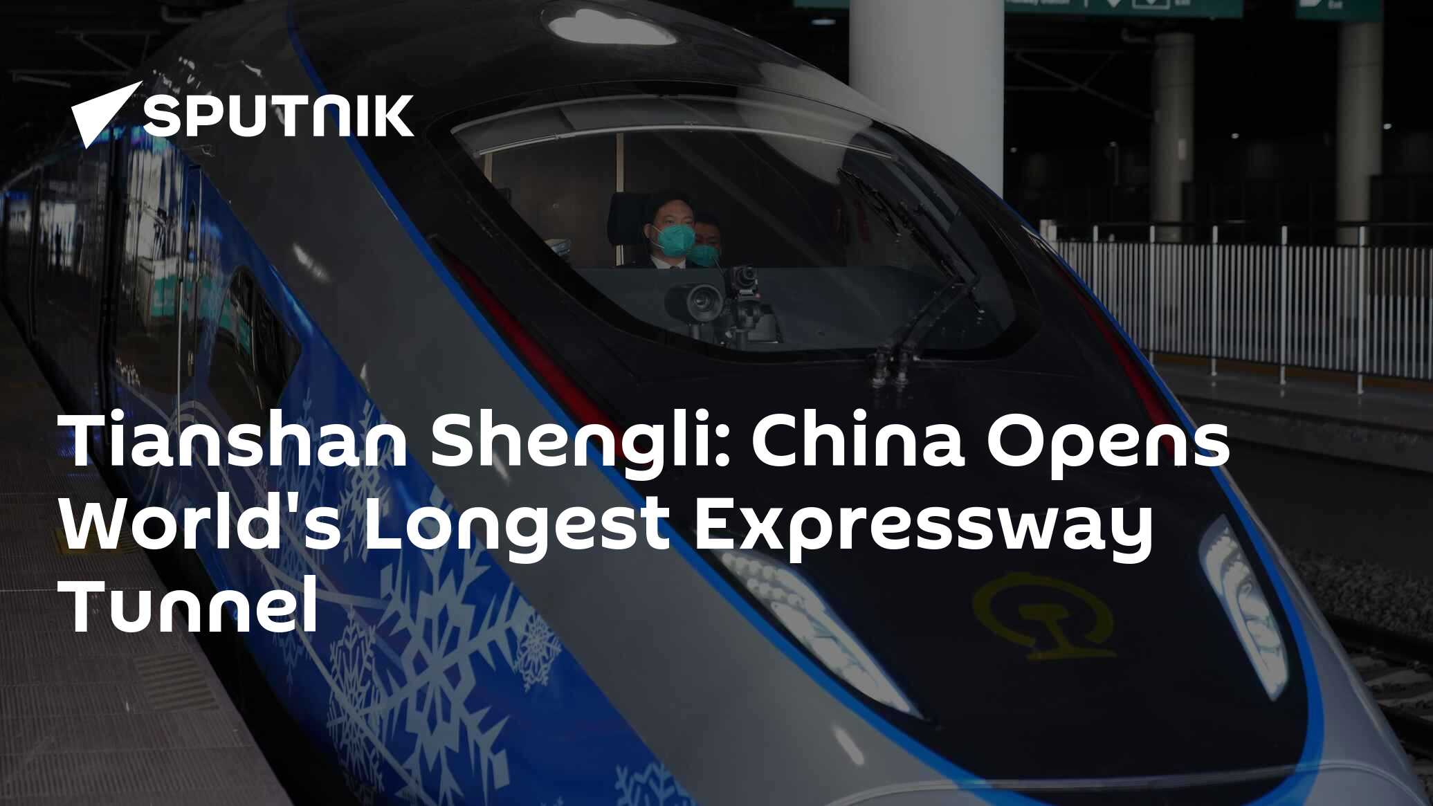 Tianshan Shengli: China Opens World's Longest Expressway Tunnel - 30.12 ...