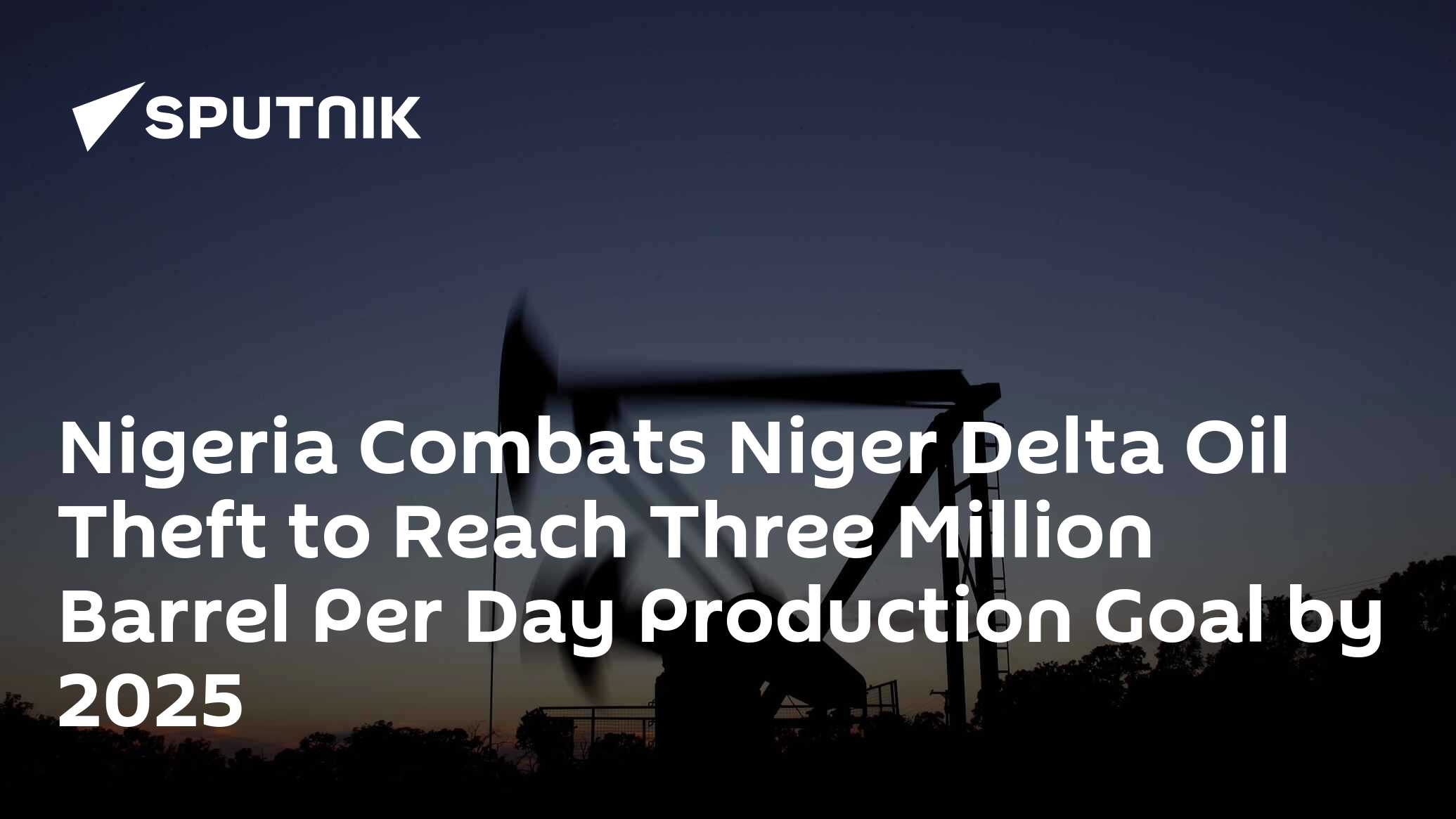 Nigeria Combats Niger Delta Oil Theft to Reach Three Million Barrel Per Day Production Goal by ...