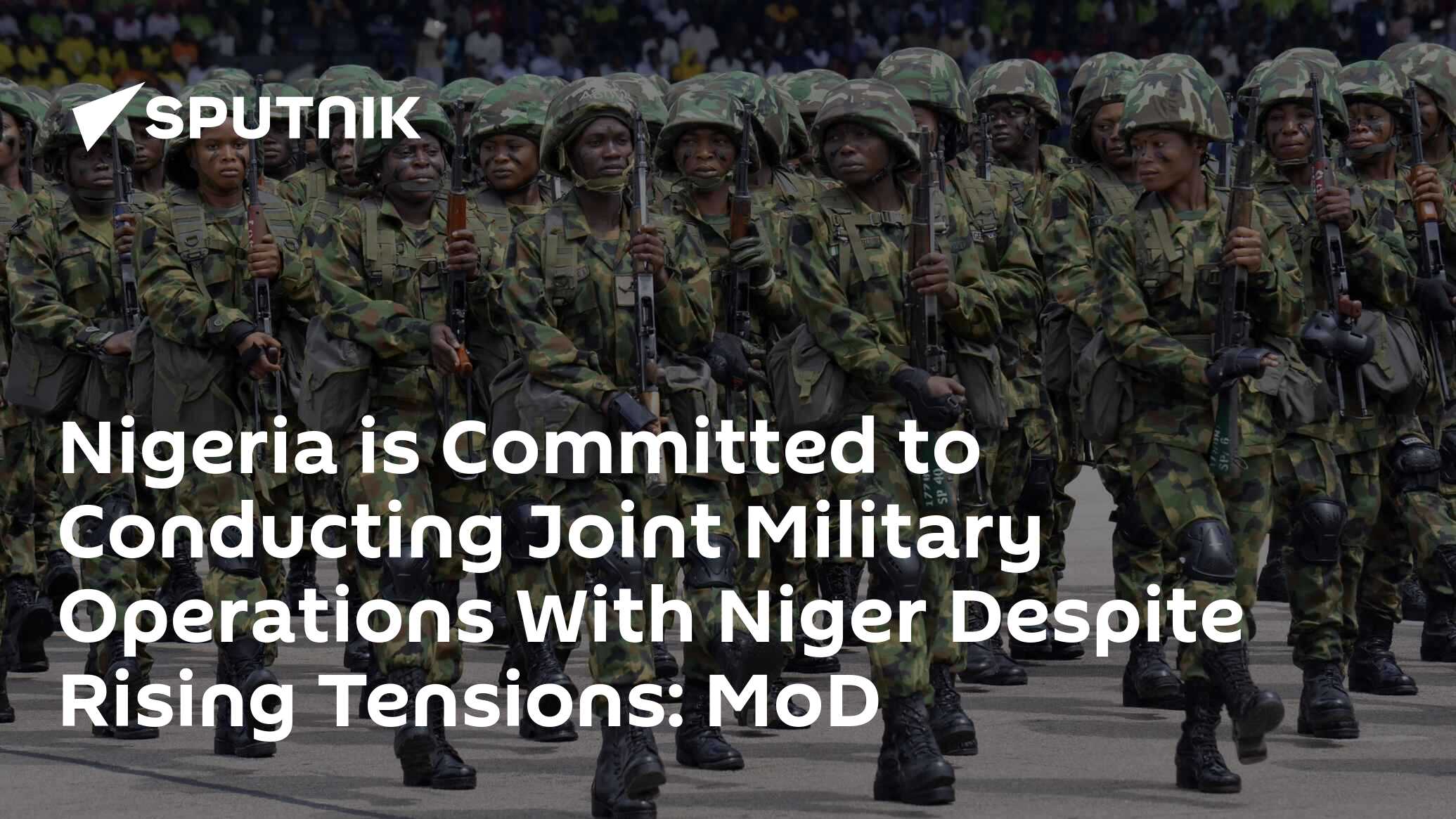 Nigeria is Committed to Conducting Joint Military Operations With Niger ...