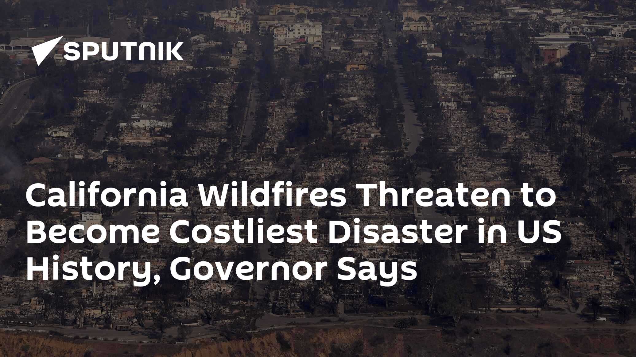 California Wildfires Threaten to Become Costliest Disaster in US ...