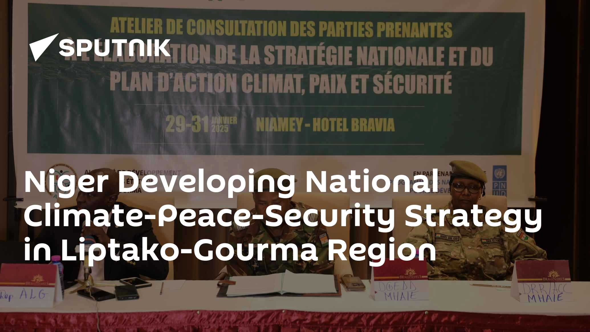 Niger Developing National Climate-Peace-Security Strategy in Liptako ...