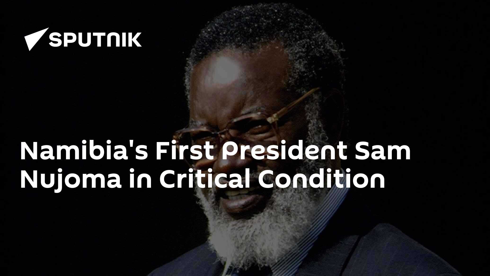 Namibia's First President Sam Nujoma in Critical Condition - 02.02.2025 ...