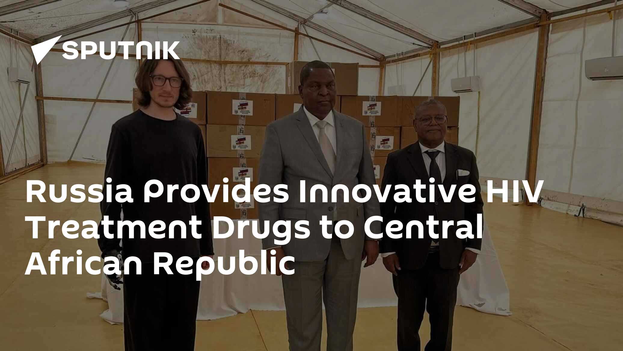 Russia Provides Innovative HIV Treatment Drugs to Central African ...