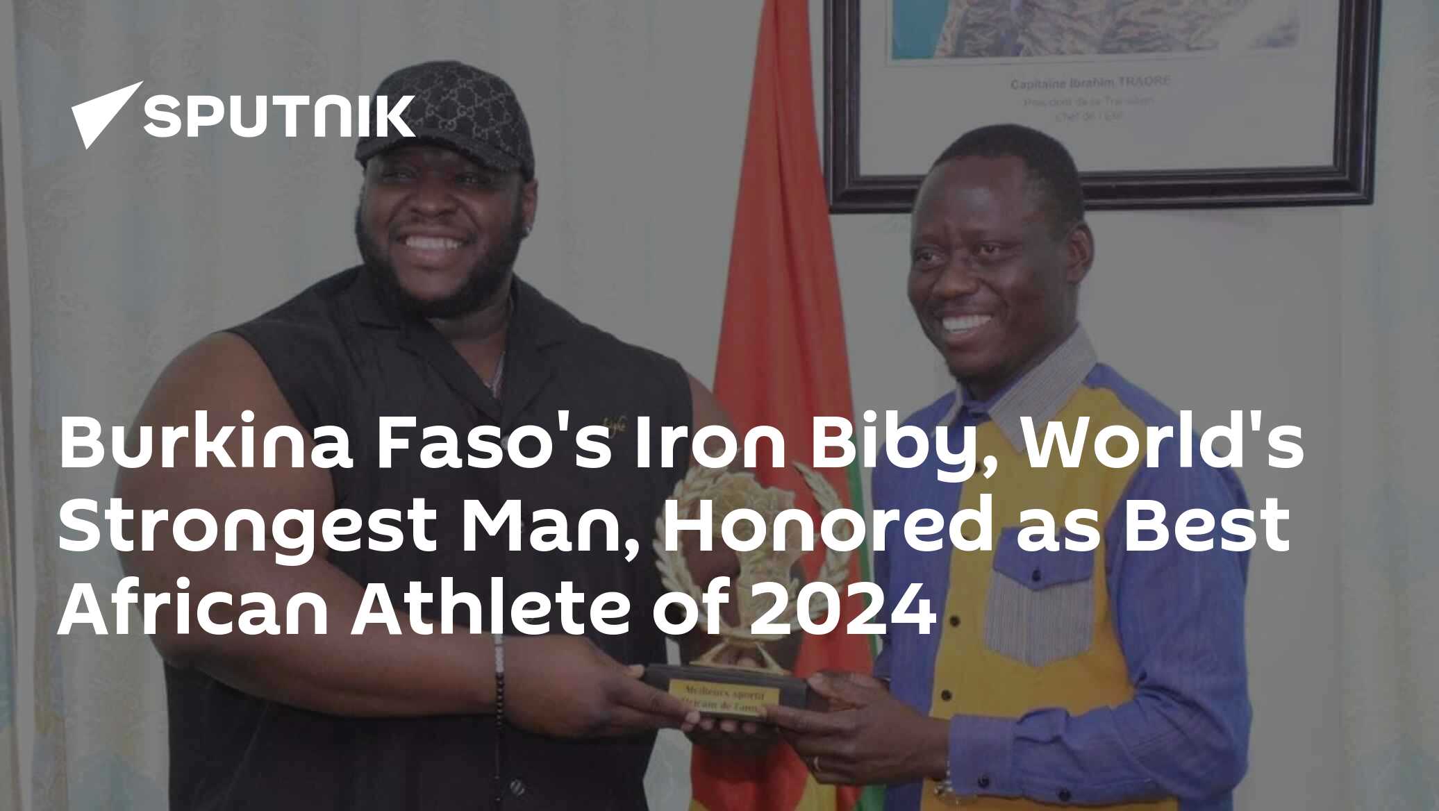 Burkina Faso's Iron Biby, World's Strongest Man, Honored as Best ...