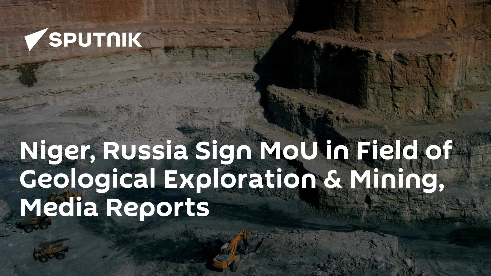 Niger, Russia Sign MoU in Field of Geological Exploration & Mining ...