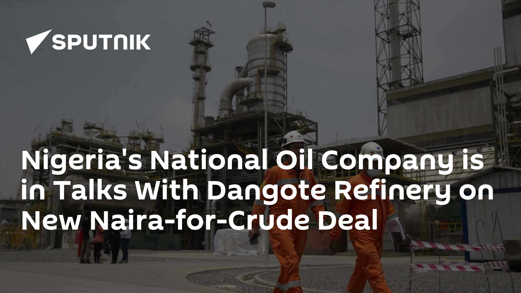 Nigeria's National Oil Company is in Talks With Dangote Refinery on New Naira-for-Crude Deal ...
