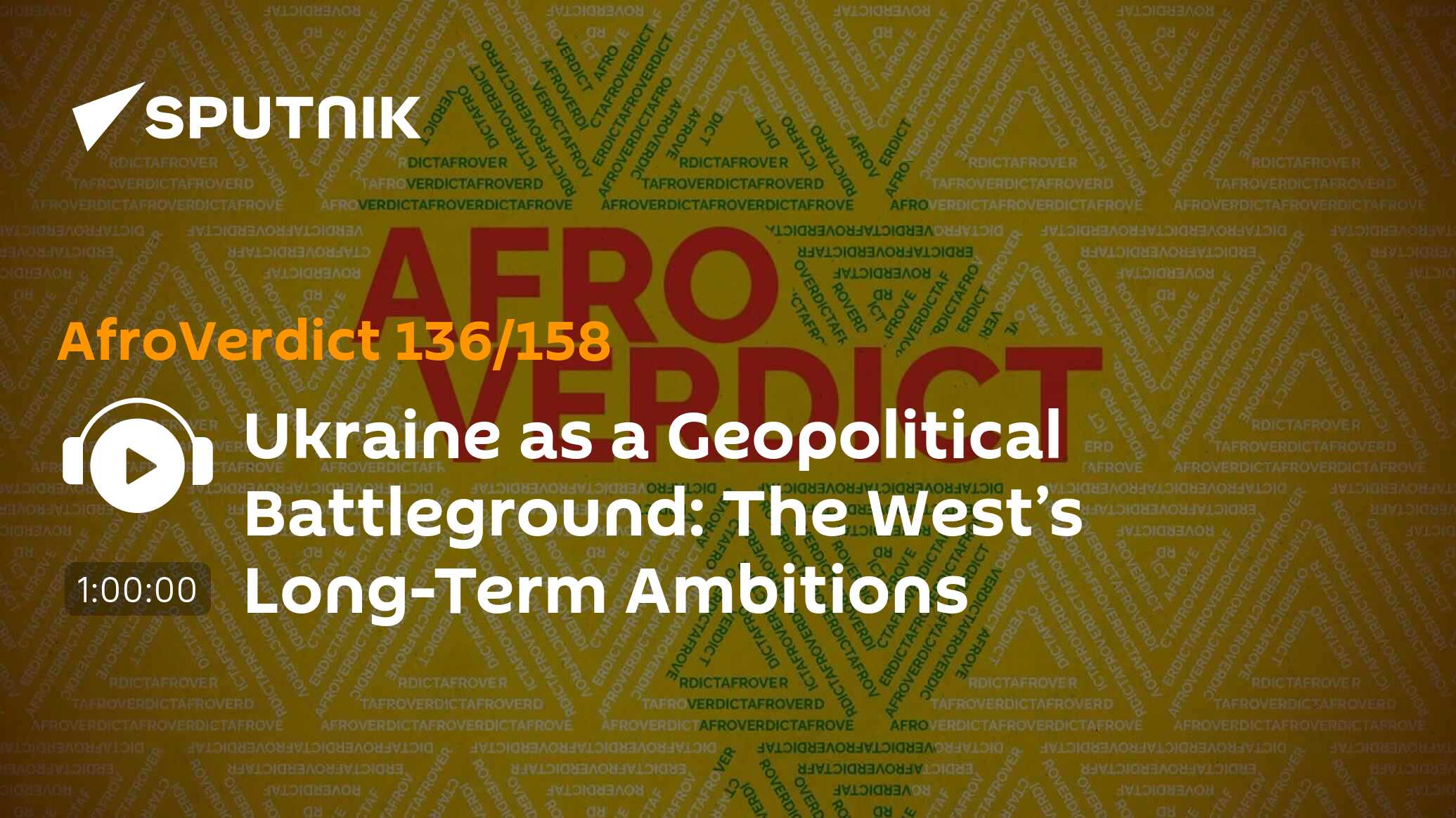 Ukraine as a Geopolitical Battleground: The West’s Long-Term Ambitions - 17.03.2025, Sputnik Africa