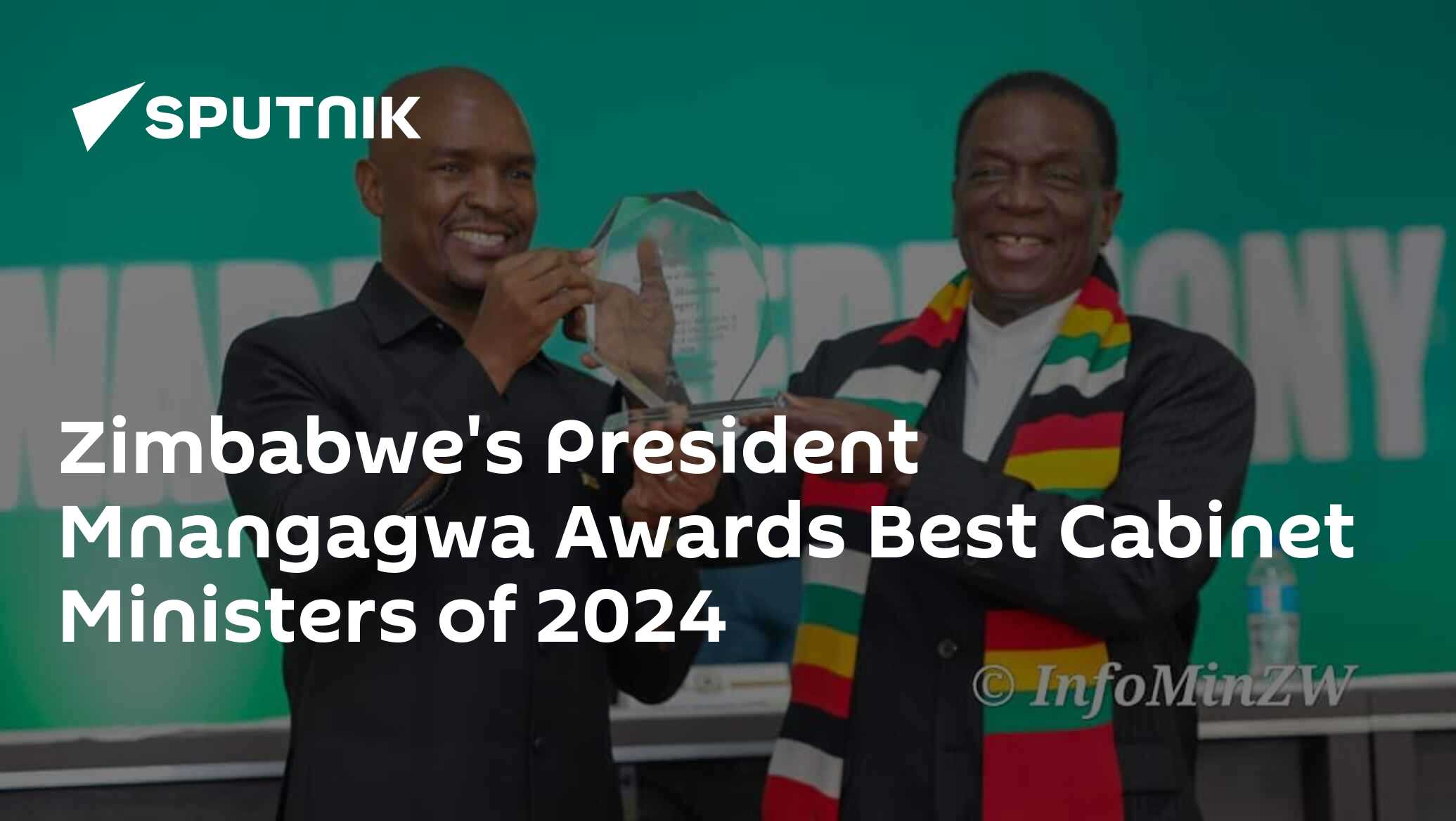 Zimbabwe's President Mnangagwa Awards Best Cabinet Ministers of 2024 ...