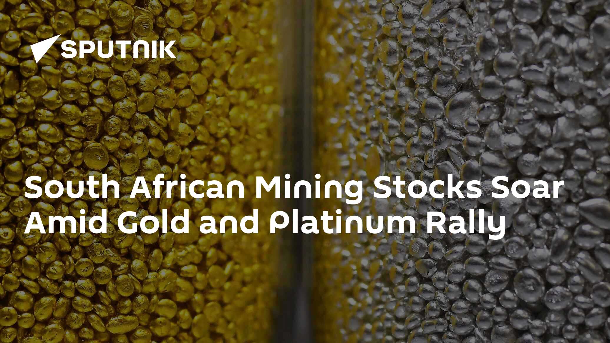 South African Mining Stocks Soar Amid Gold and Platinum Rally - 01.04. ...