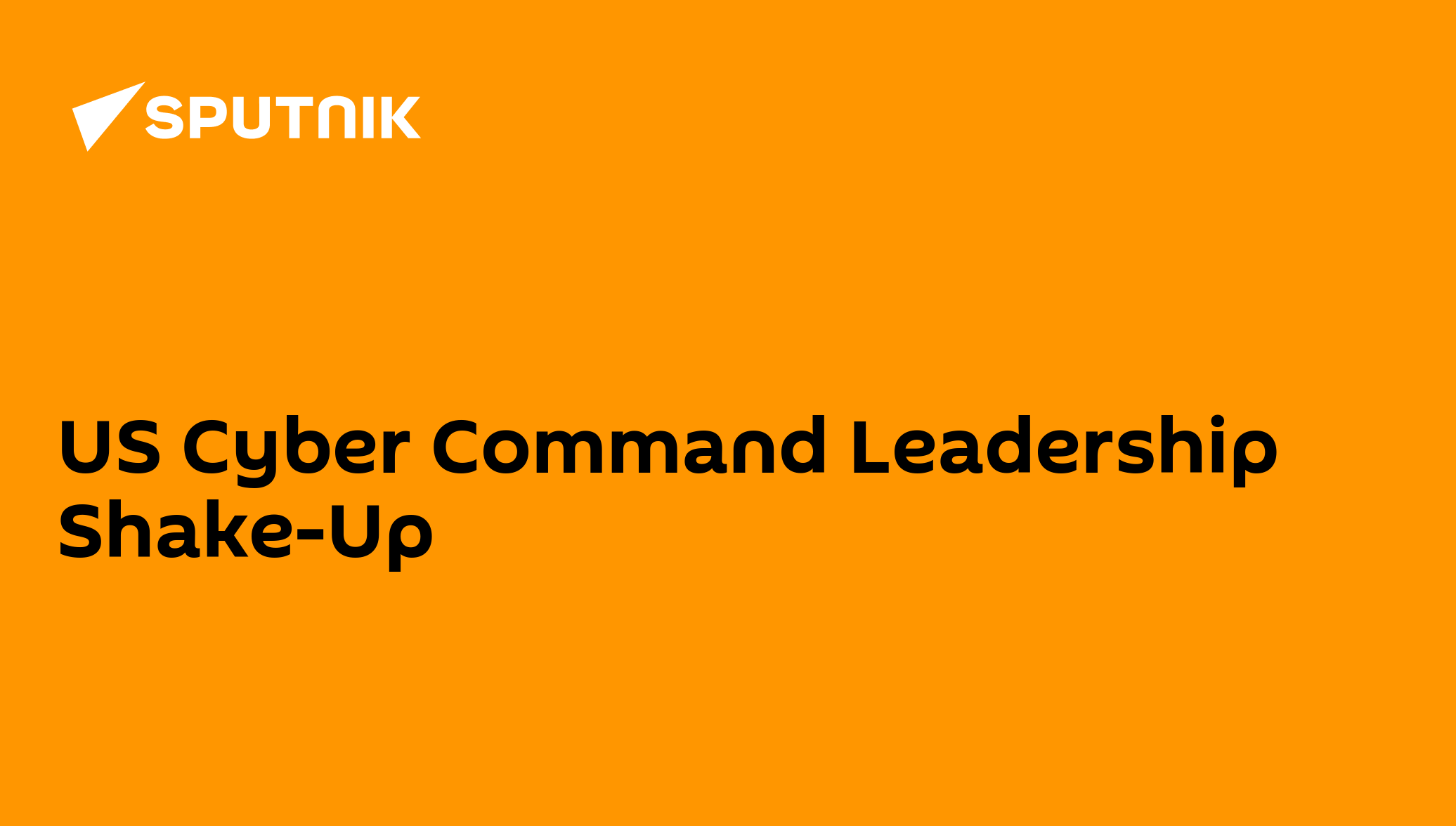 US Cyber Command Leadership Shake-Up - 04.04.2025, Sputnik Africa