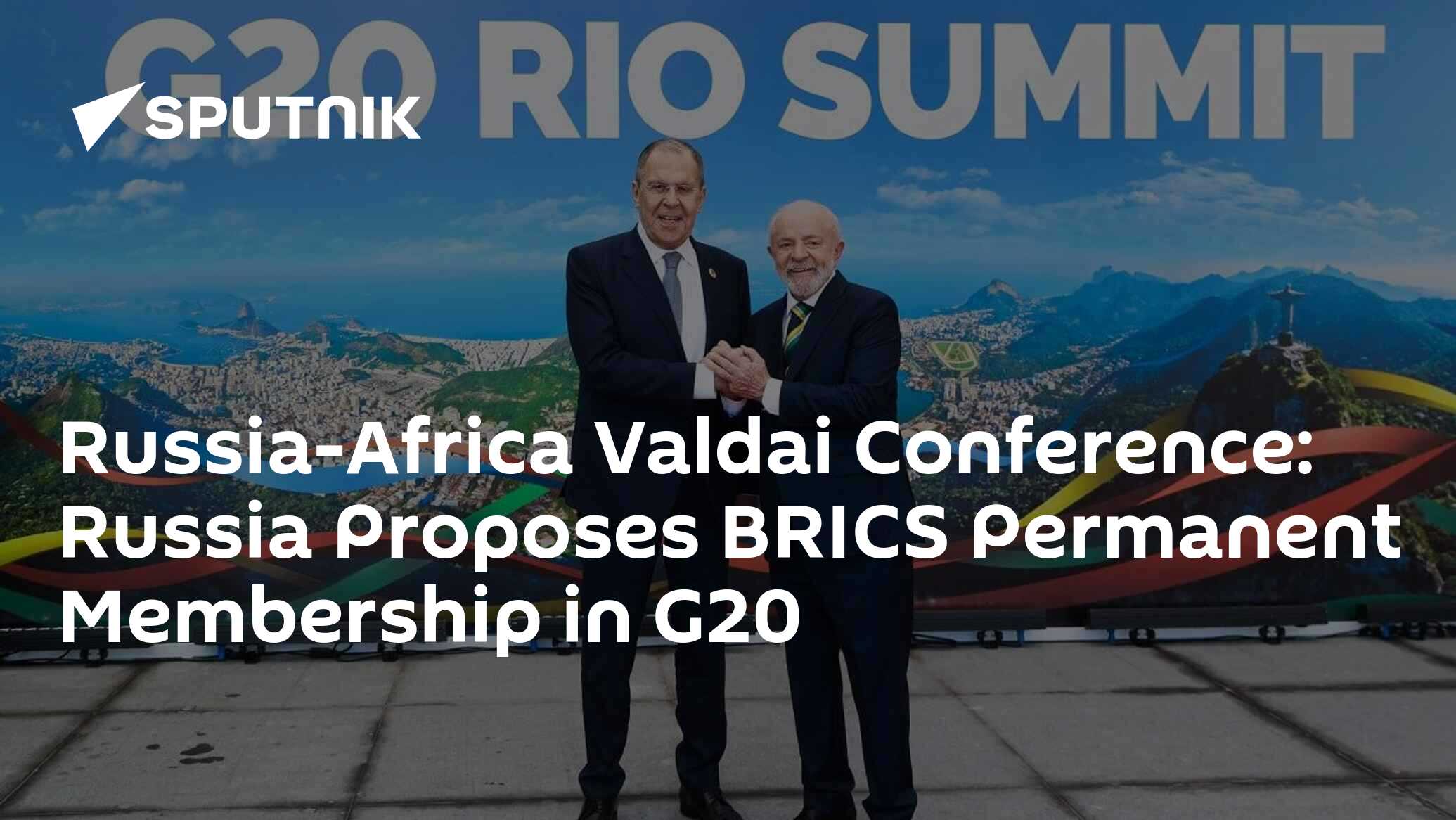 Russia-Africa Valdai Conference: Russia Proposes BRICS Permanent Membership in G20 - 28.07.2025 ...