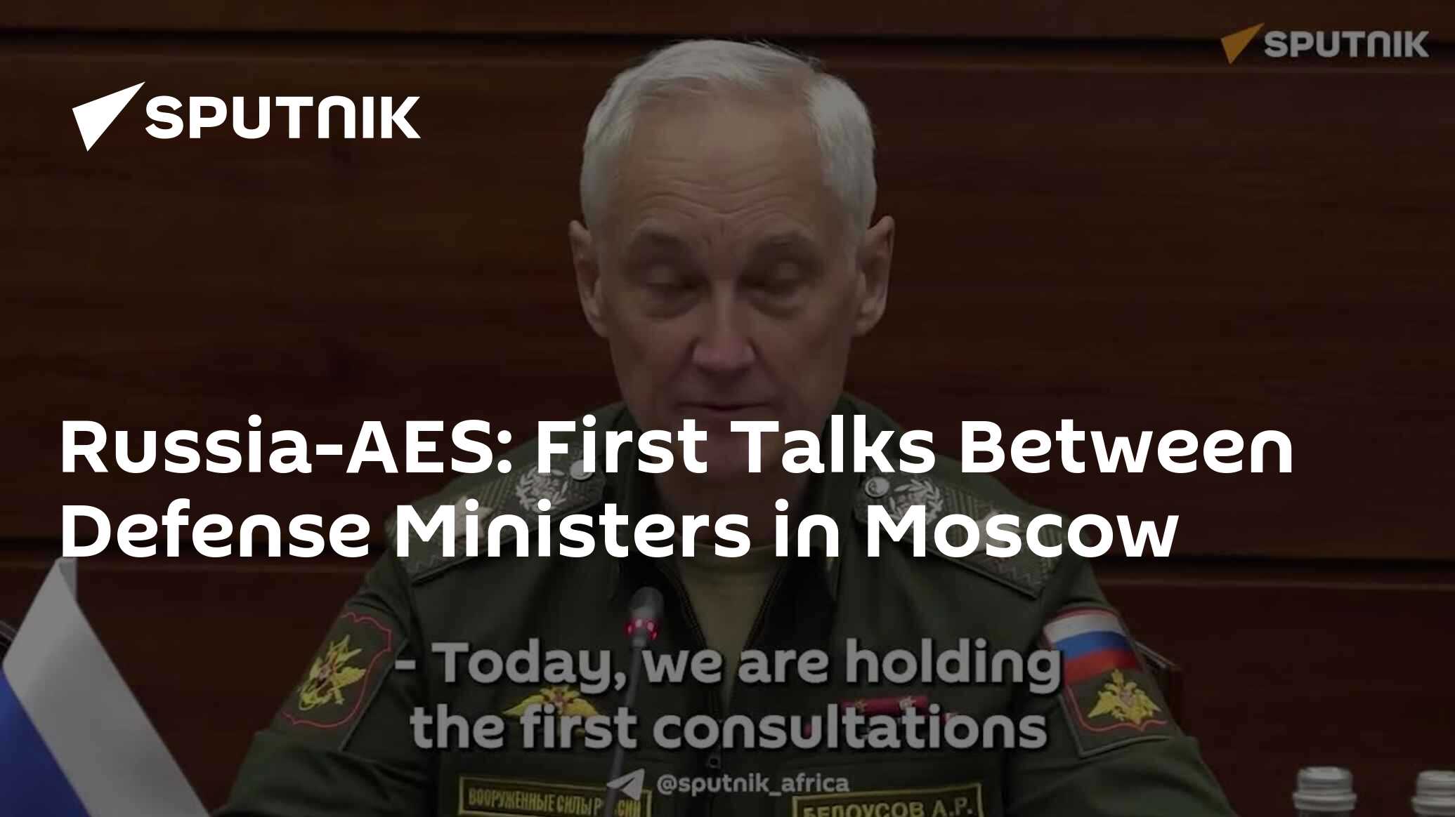Russia-AES: First Talks Between Defense Ministers in Moscow - 14.08. ...