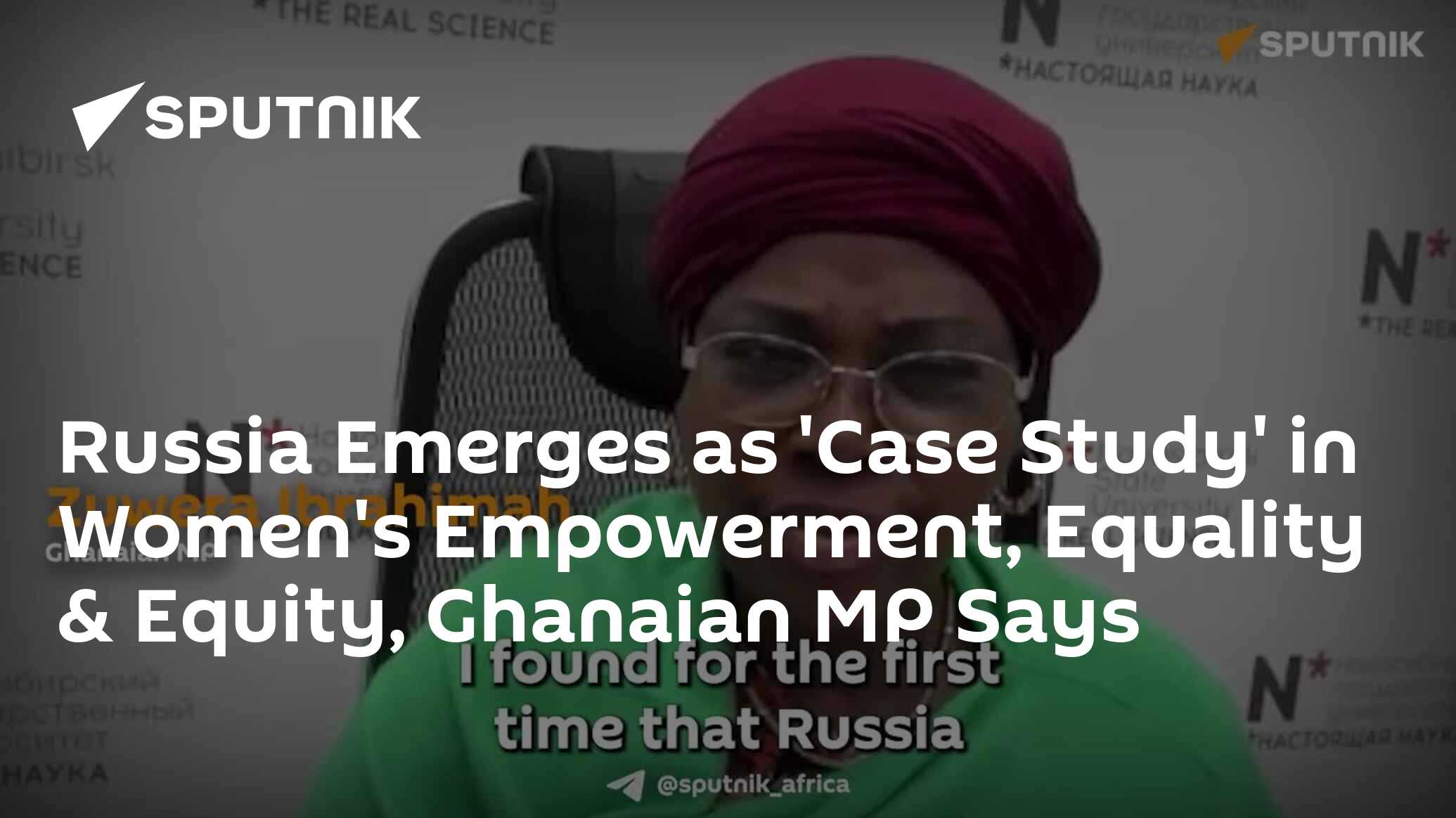 Russia Emerges as 'Case Study' in Women's Empowerment, Equality ...