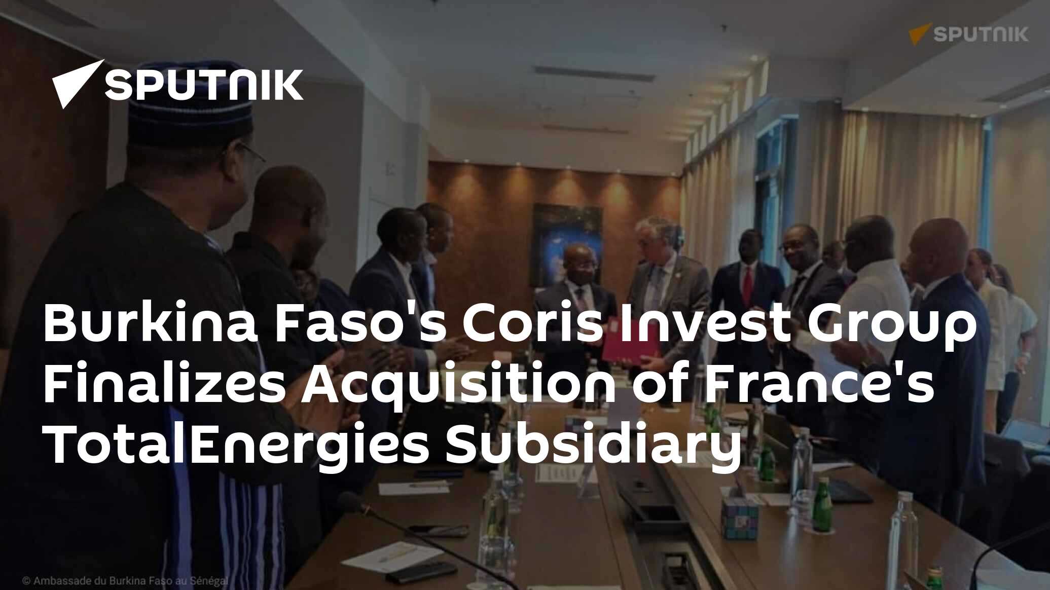 Burkina Faso's Coris Invest Group Finalizes Acquisition of France's ...