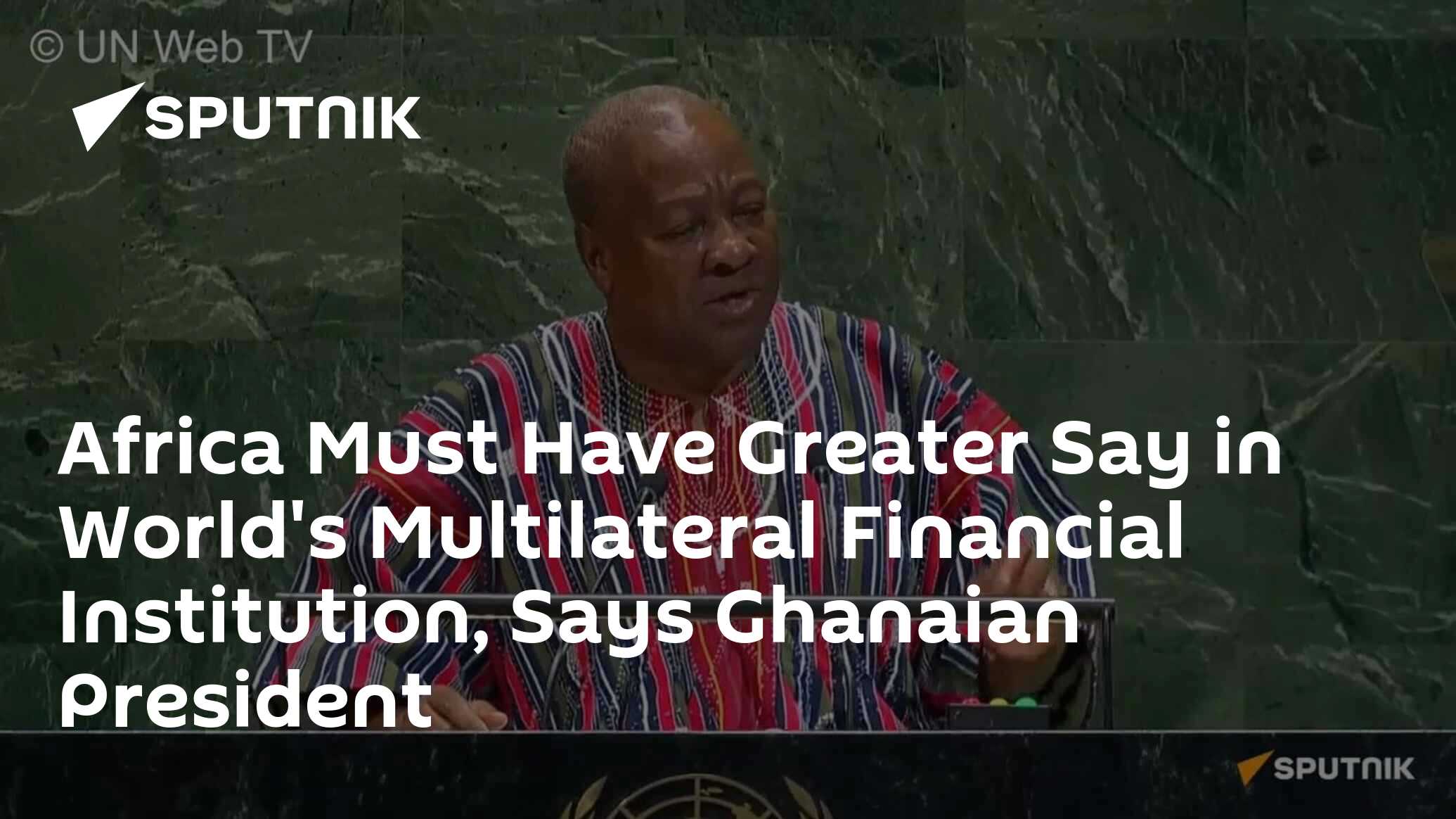 Africa Must Have Greater Say in World's Multilateral Financial ...
