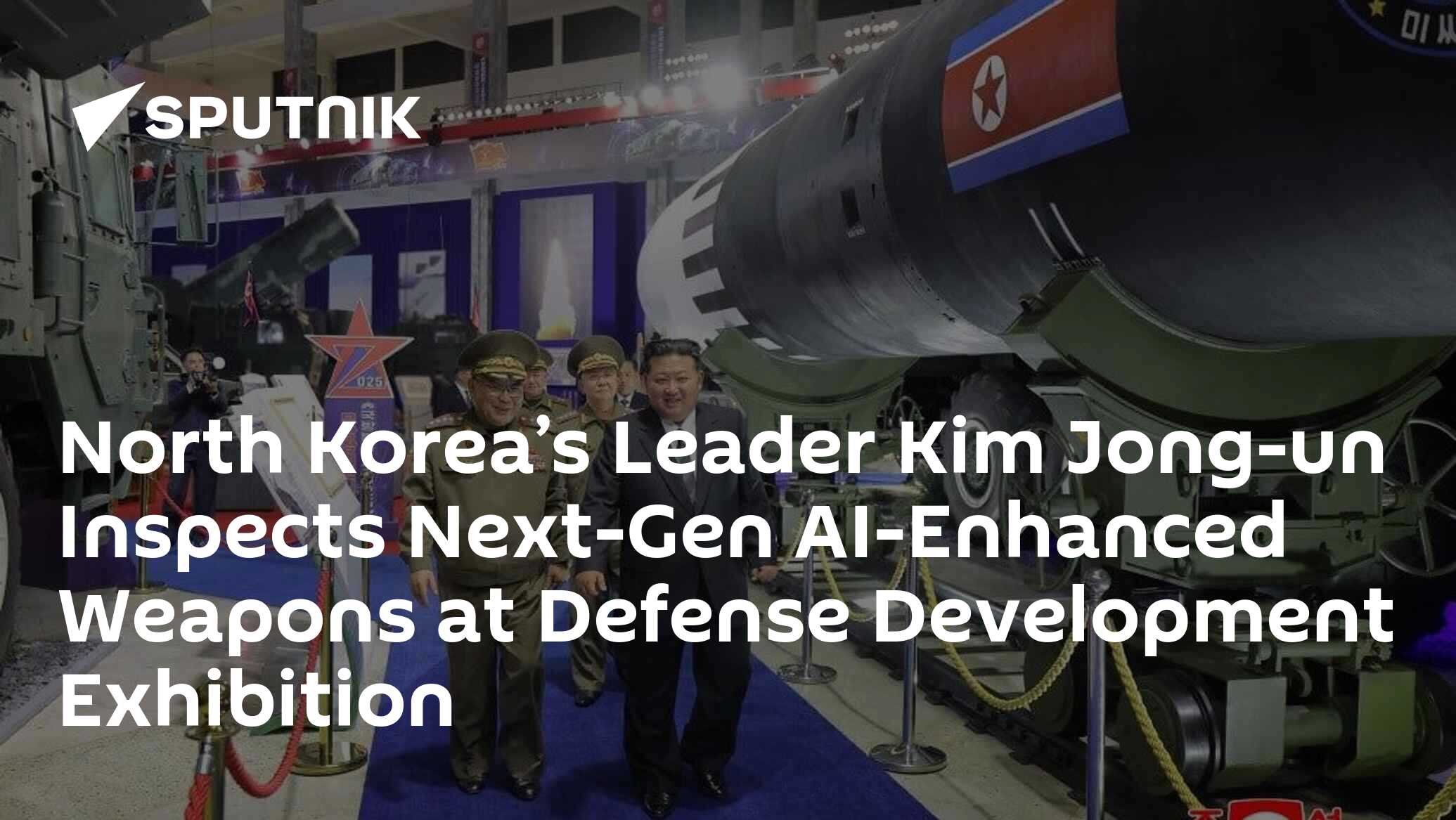 North Korea’s Leader Kim Jong-un Inspects Next-Gen AI-Enhanced Weapons ...