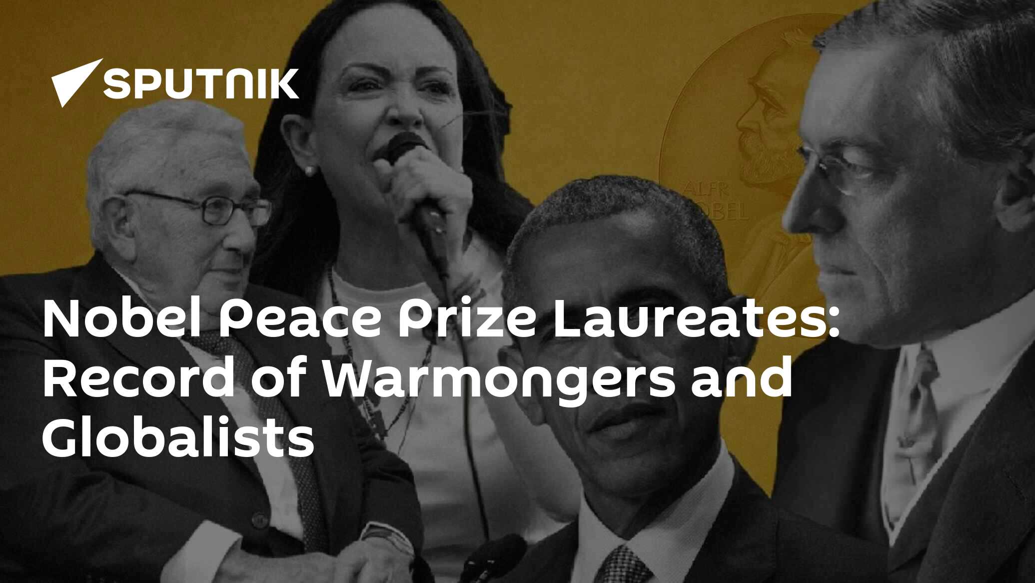 Nobel Peace Prize Laureates: Record of Warmongers and Globalists - 10. ...
