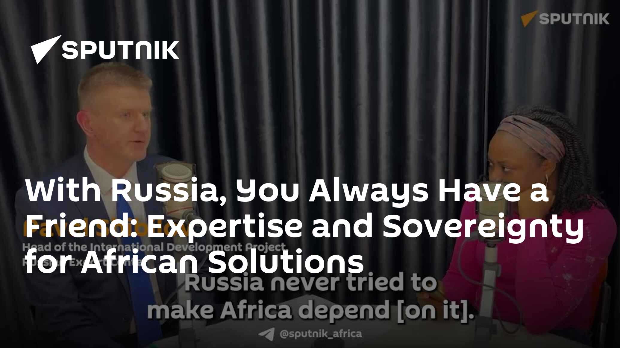 With Russia, You Always Have a Friend: Expertise and Sovereignty for ...
