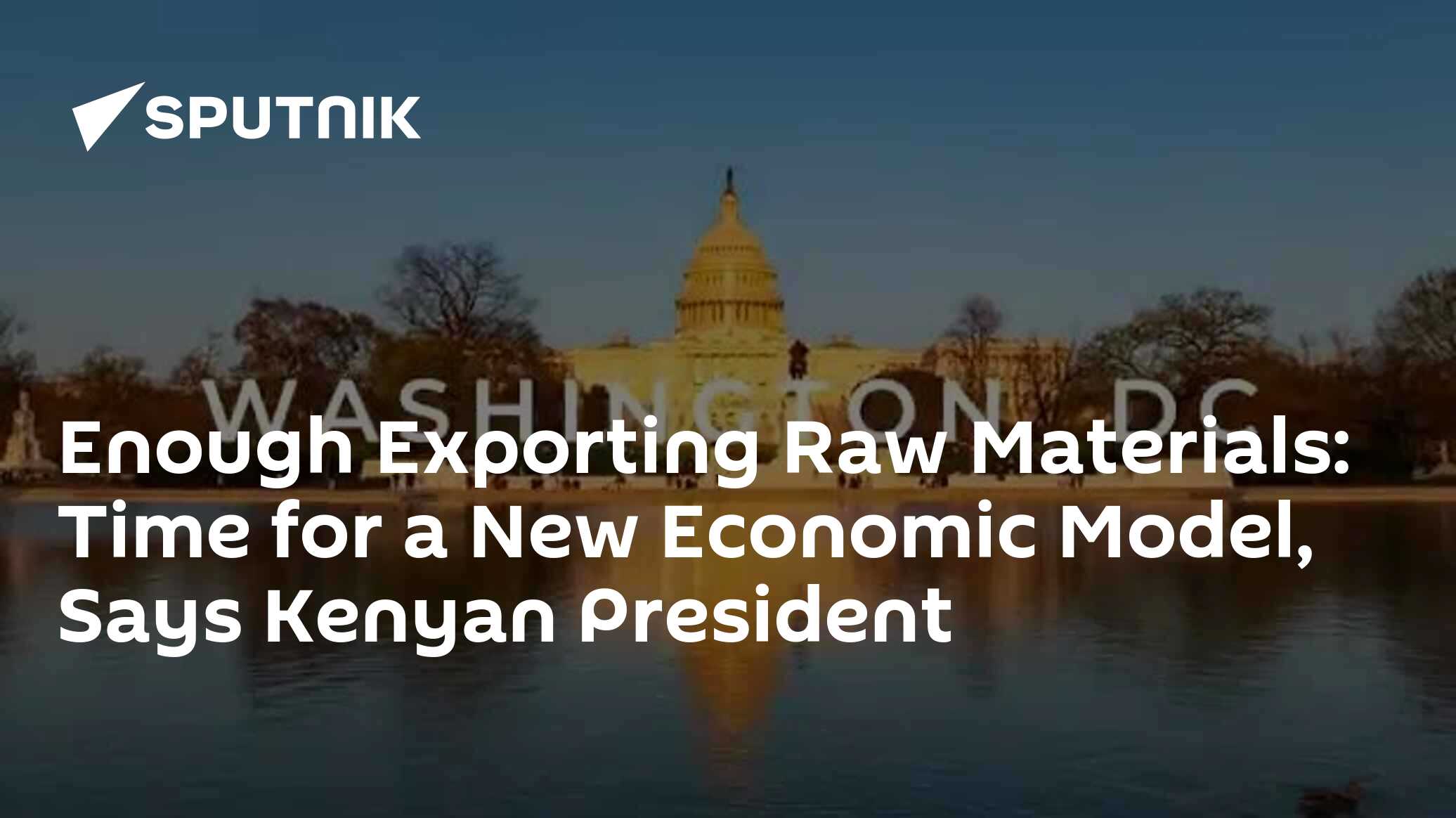 Enough Exporting Raw Materials: Time for a New Economic Model, Says ...