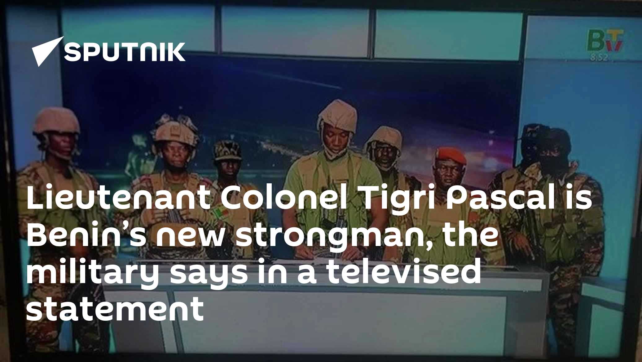 Lieutenant Colonel Tigri Pascal is Benin’s new strongman, the military ...