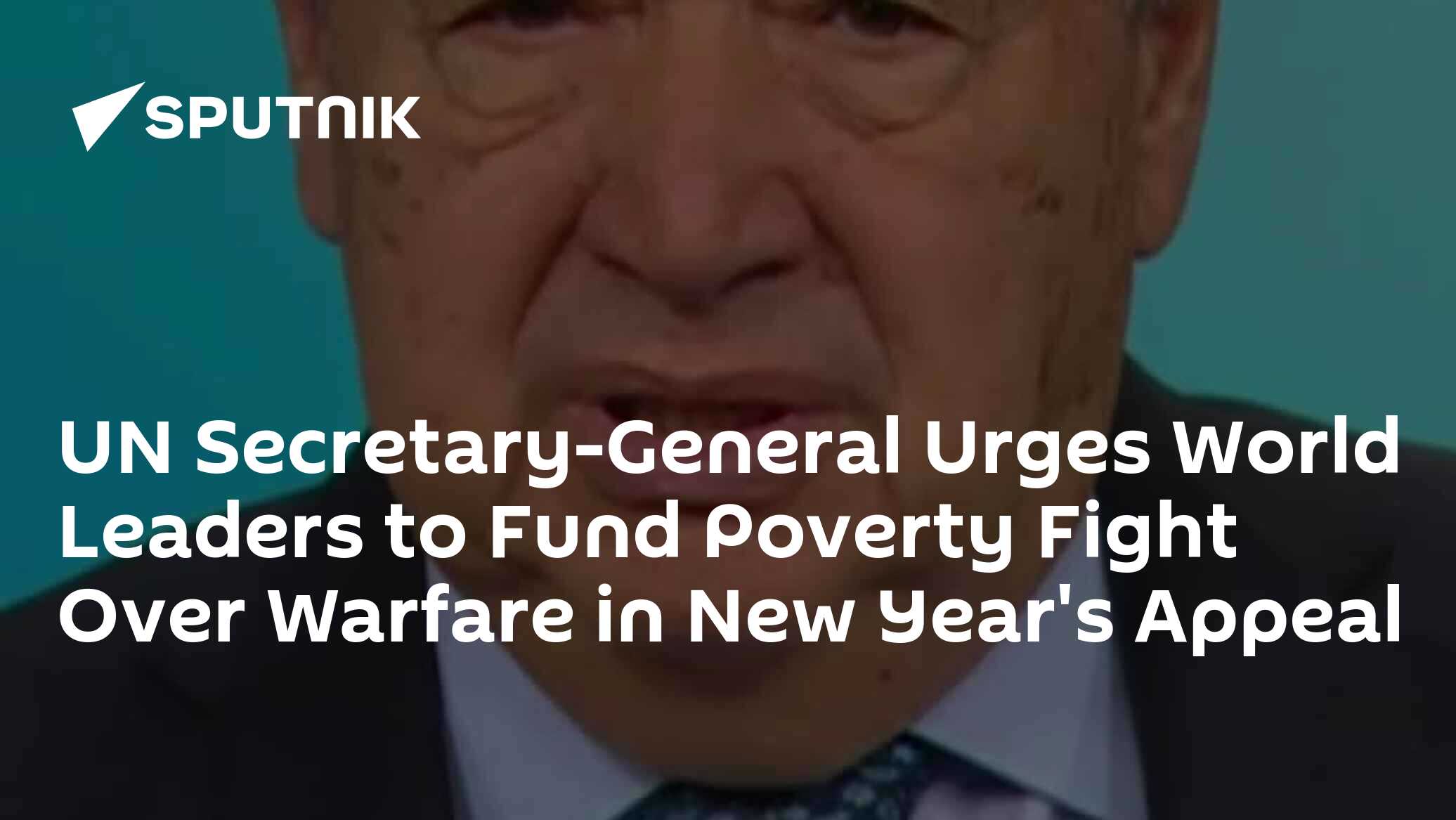 UN Secretary-General Urges World Leaders to Fund Poverty Fight Over ...