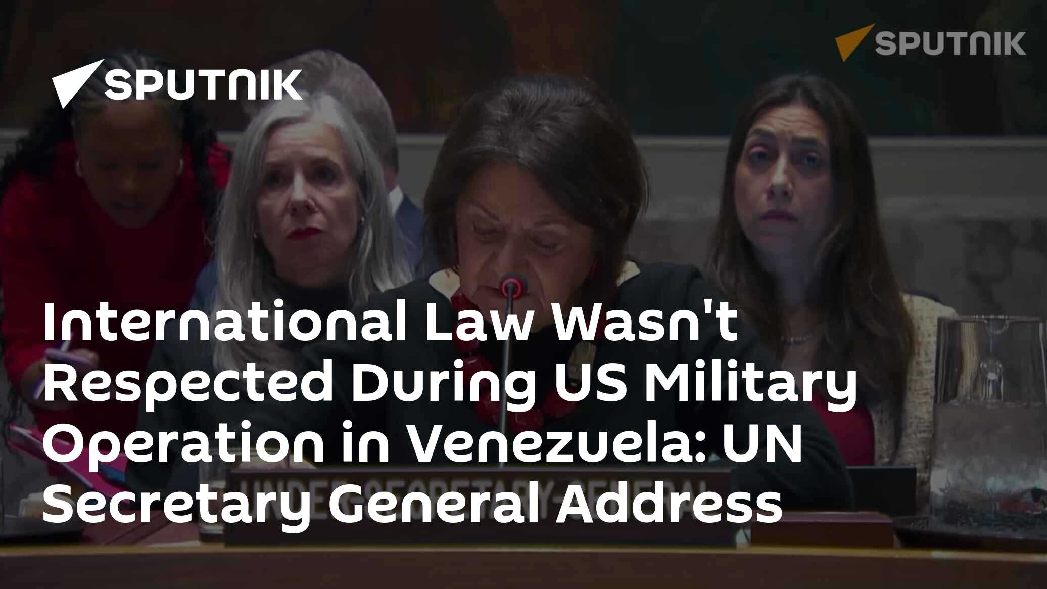International Law Wasn't Respected During US Military Operation in ...