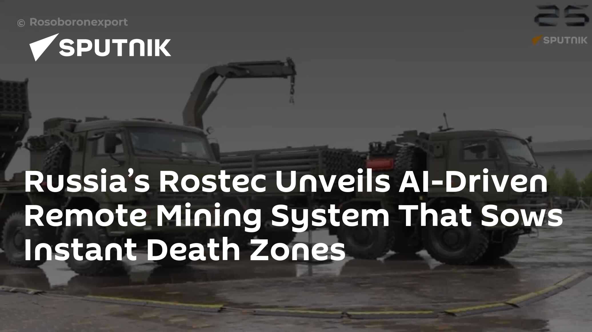 Russia’s Rostec Unveils AI-Driven Remote Mining System That Sows ...