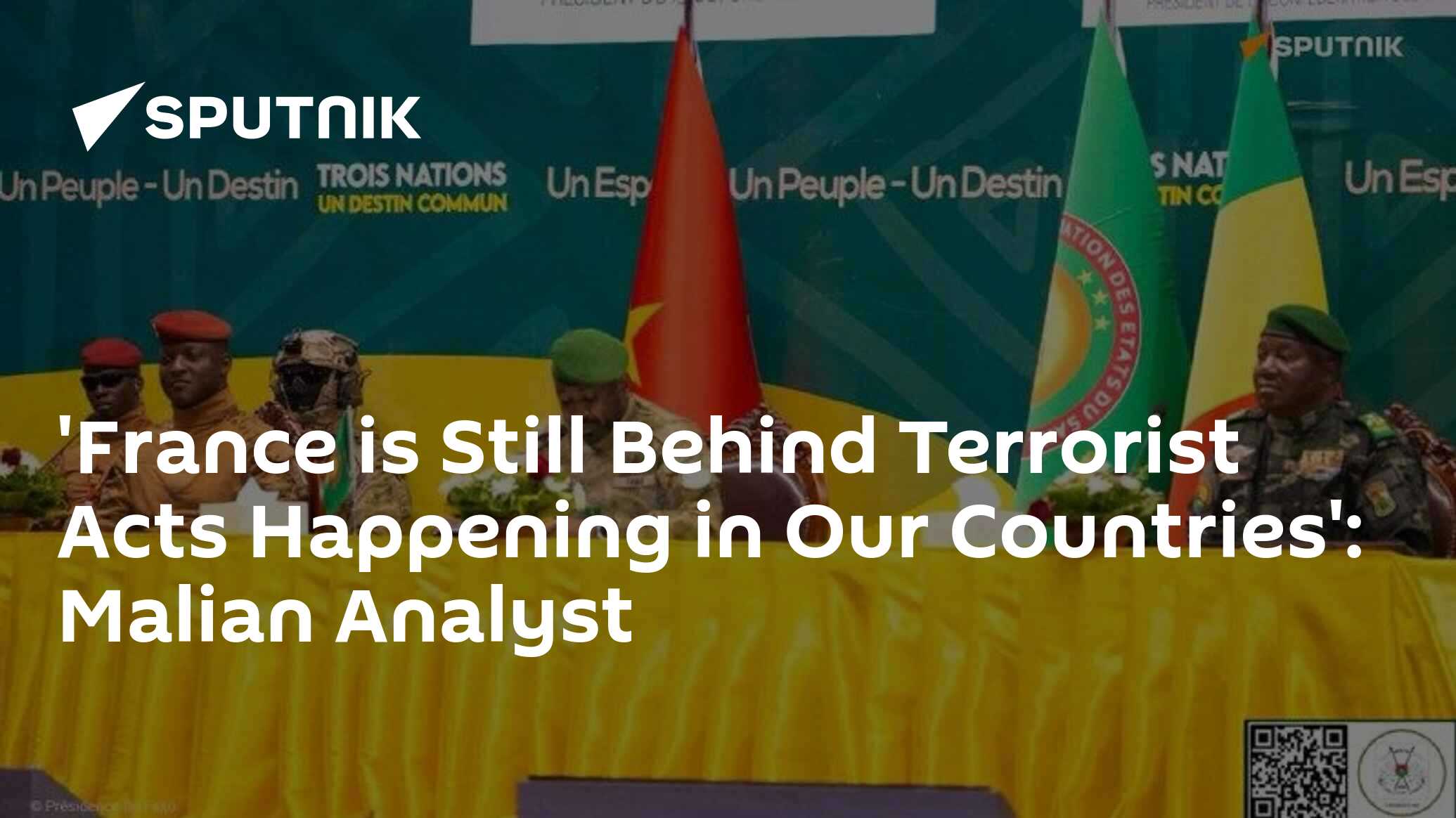 'France is Still Behind Terrorist Acts Happening in Our Countries ...