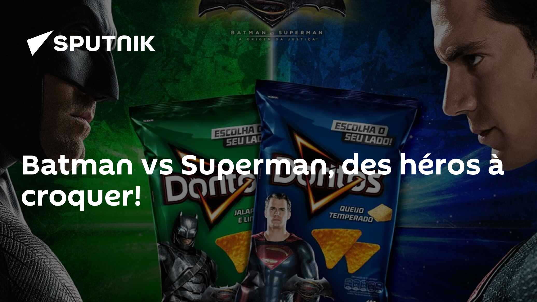 Batman vs Superman, des héros à croquer! - 02.03.2016, Sputnik Afrique