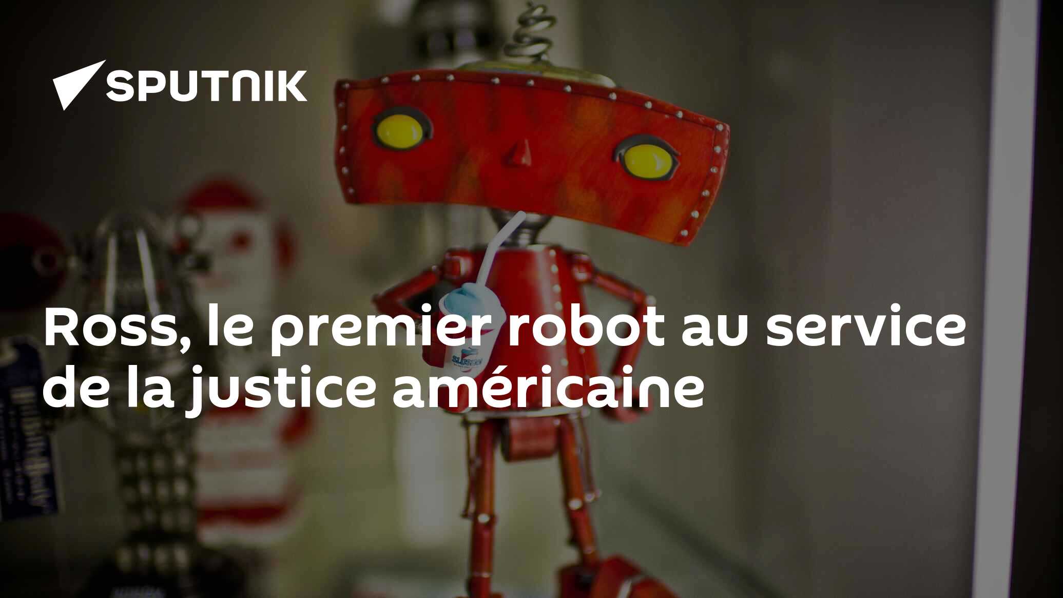 Ross, le premier robot au service de la justice américaine - 13.05.2016 ...