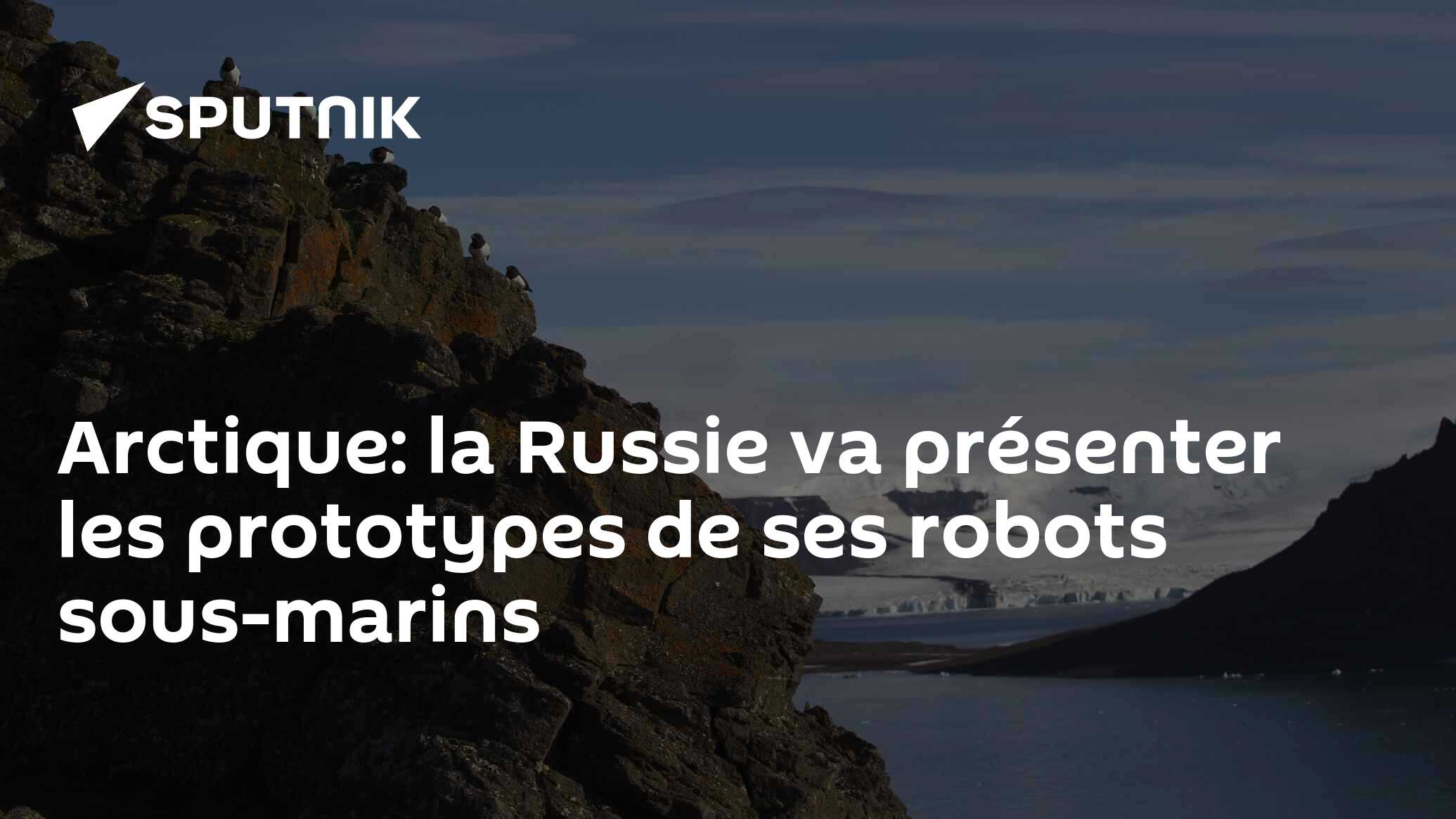 Arctique: la Russie va présenter les prototypes de ses robots sous ... Arctique: la Russie va présenter les prototypes de ses robots sous ...