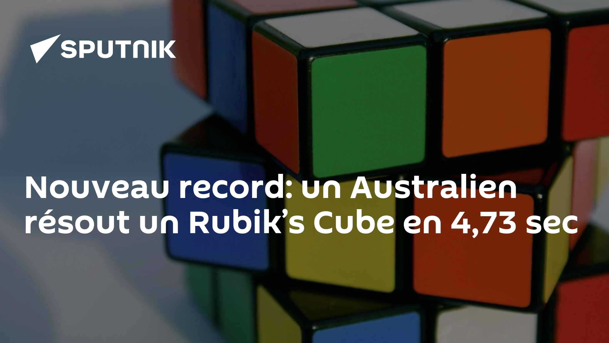Nouveau record: un Australien résout un Rubik’s Cube en 4,73 sec - 14. ...