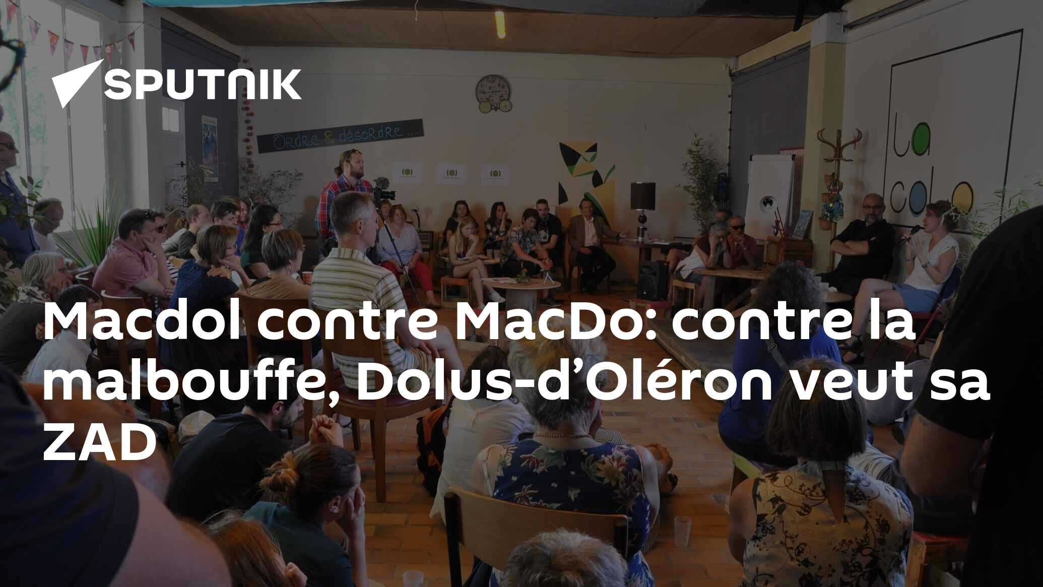 Macdol contre MacDo: contre la malbouffe, Dolus-d’Oléron veut sa ZAD ...