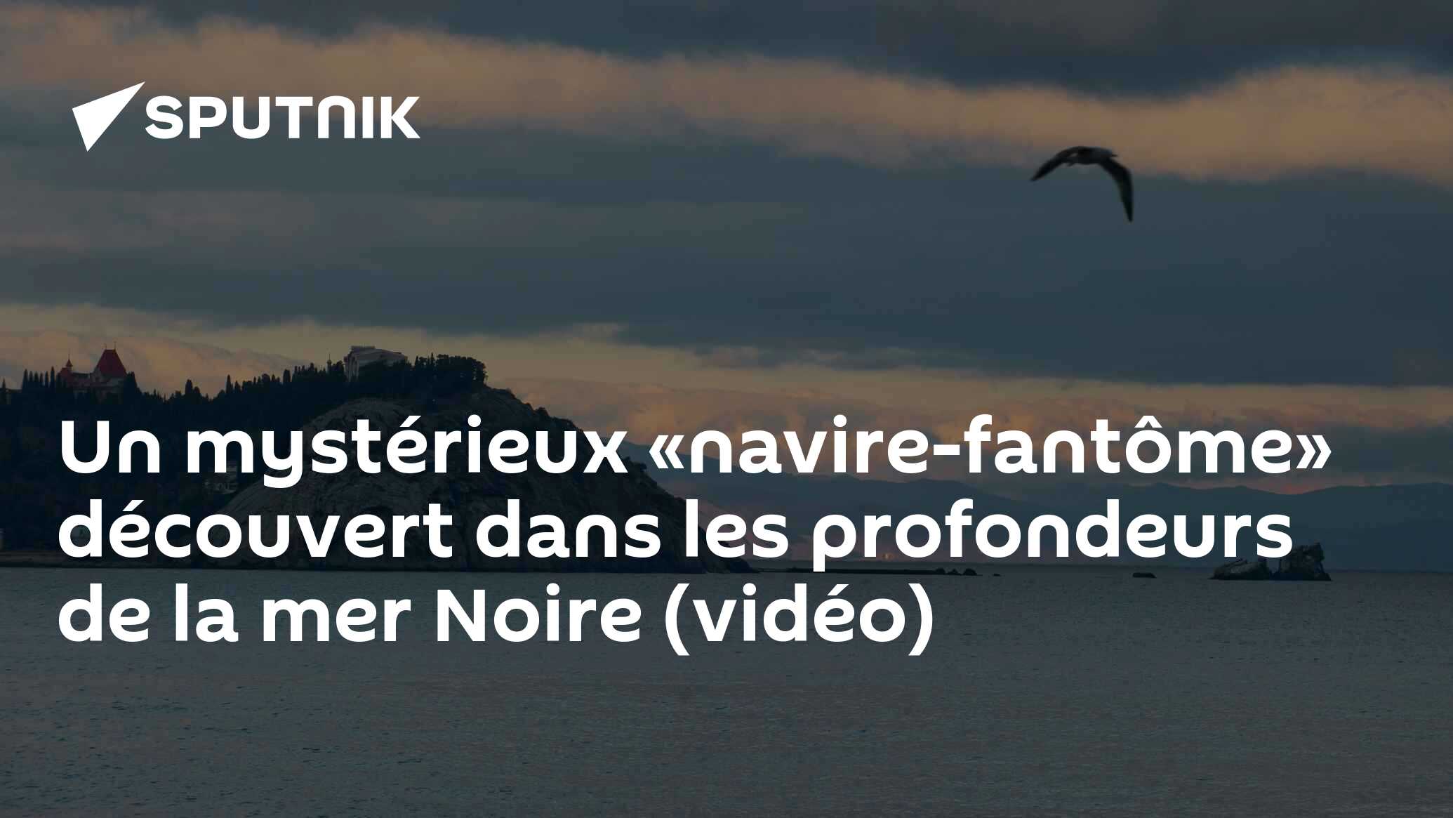 Un mystérieux «navire-fantôme» découvert dans les profondeurs de la mer ...