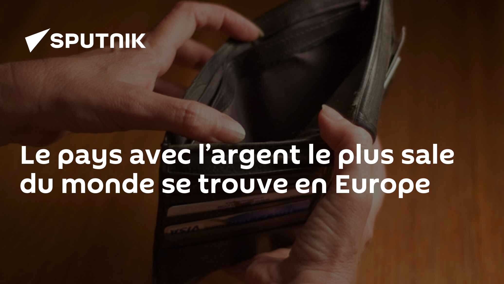 Le pays avec l’argent le plus sale du monde se trouve en Europe - 13.09.2019, Sputnik Afrique