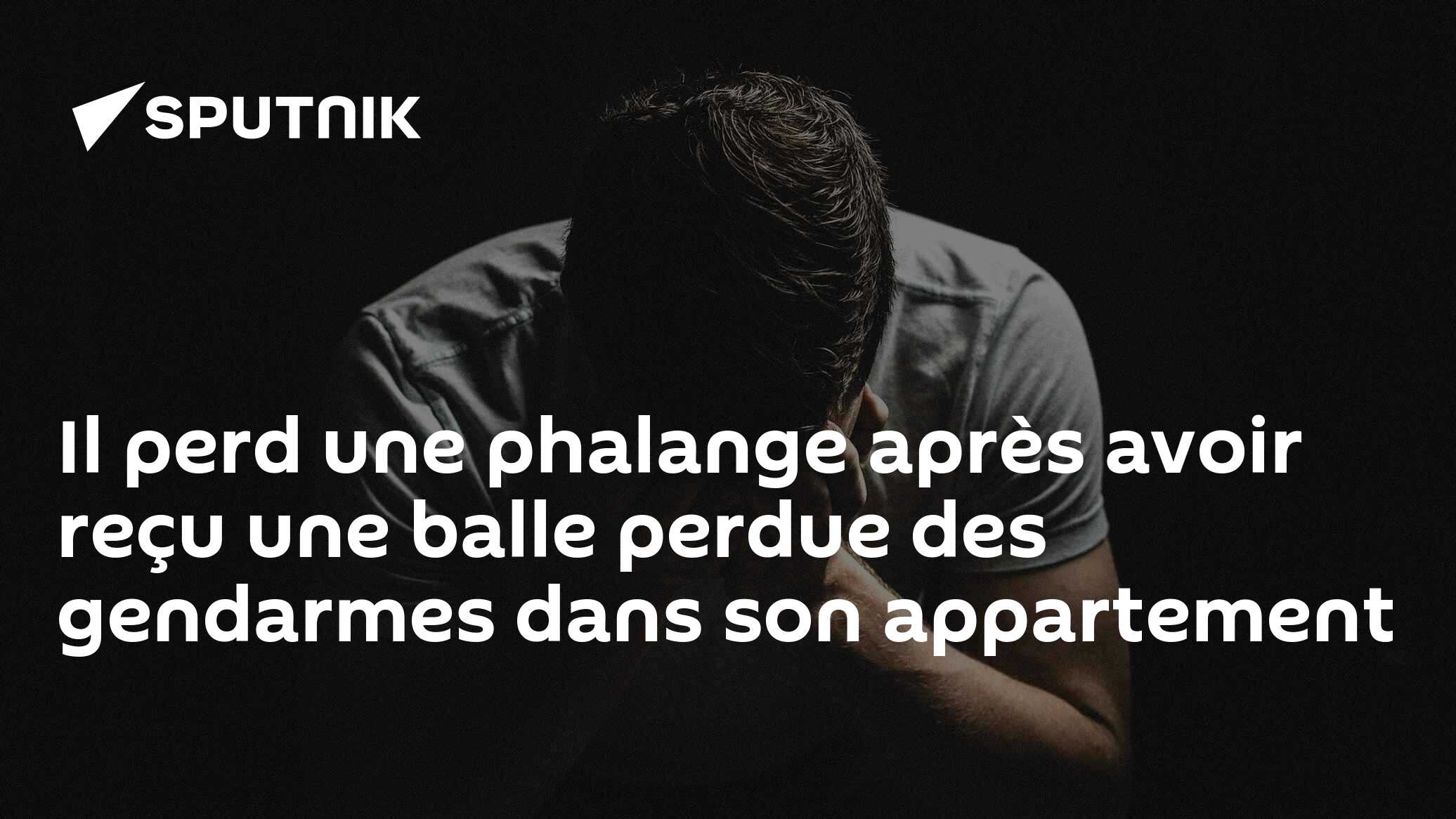 Il perd une phalange après avoir reçu une balle perdue des gendarmes ...