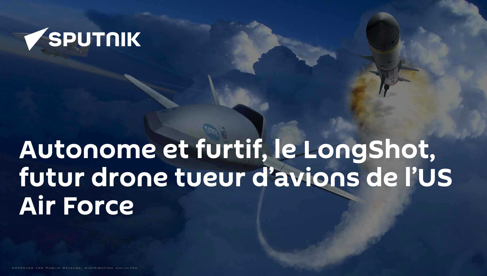Autonome et furtif, le LongShot, futur drone tueur d’avions de l’US Air ...