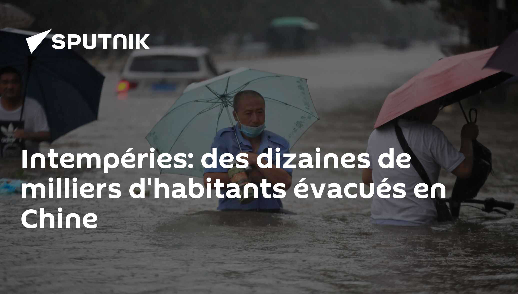 Intempéries: des dizaines de milliers d'habitants évacués en Chine - 22 ...
