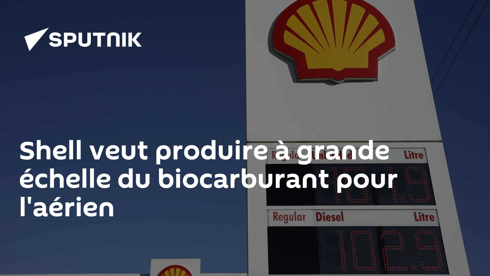 Shell veut produire à grande échelle du biocarburant pour l'aérien - 20 ...
