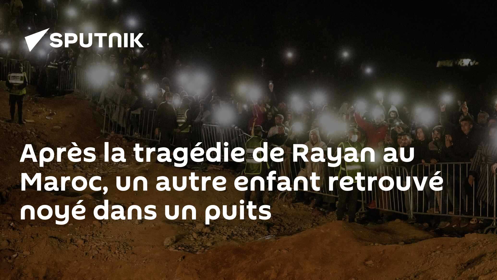 Après la tragédie de Rayan au Maroc, un autre enfant retrouvé noyé dans ...
