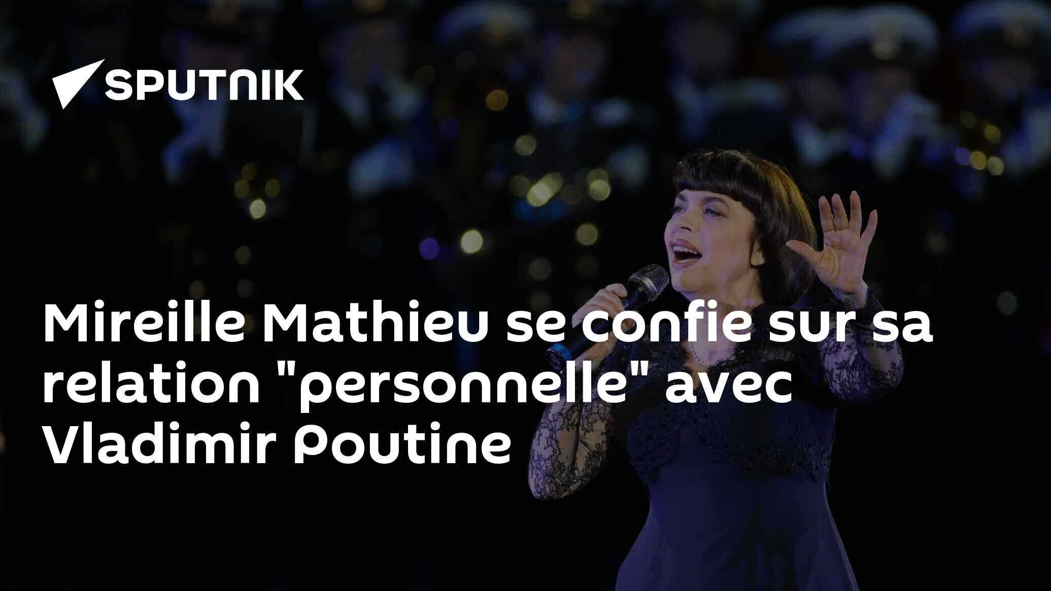 Mireille Mathieu se confie sur sa relation "personnelle" avec Vladimir ...