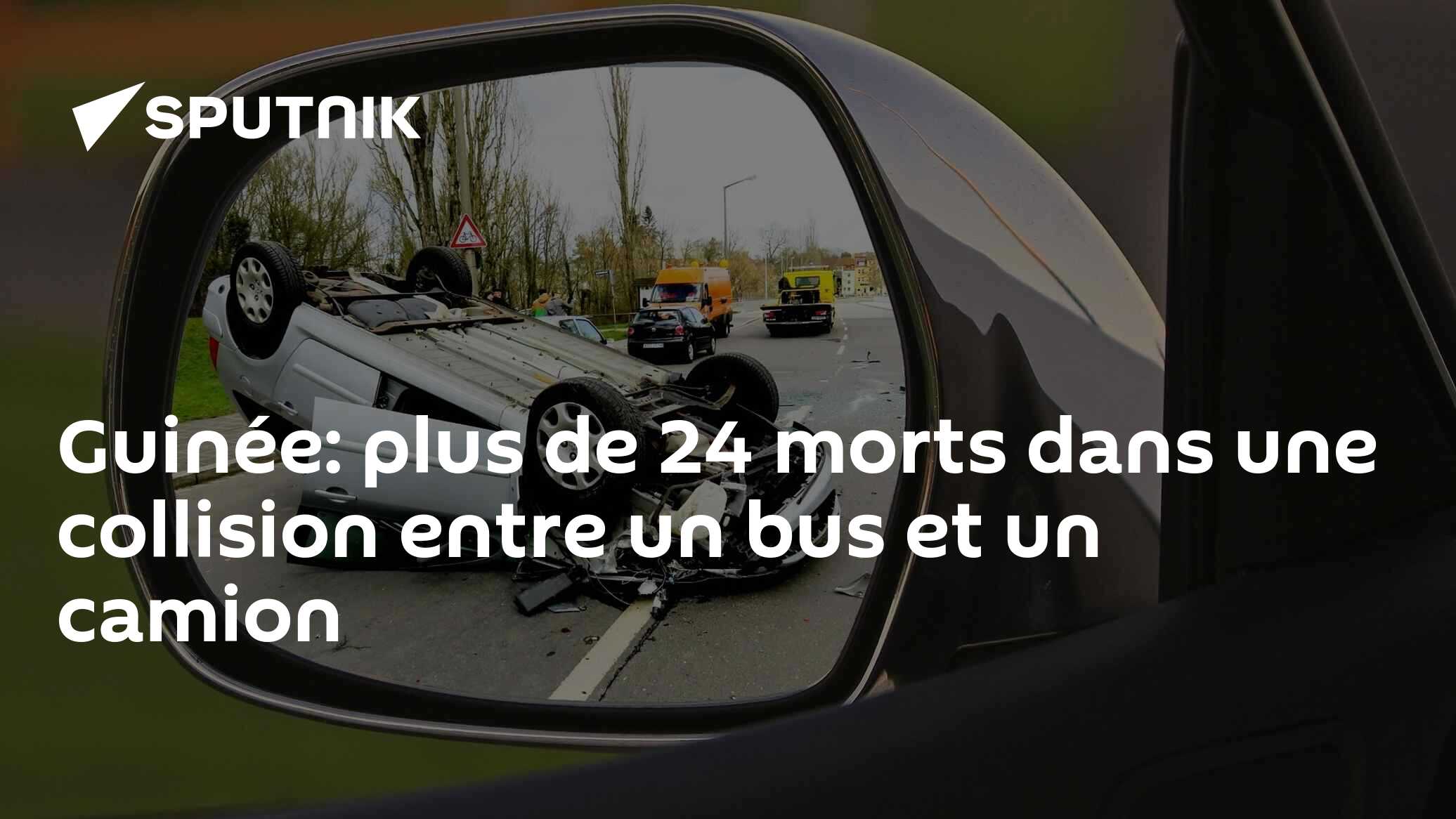 Guinée: plus de 24 morts dans une collision entre un bus et un camion - 07.11.2022, Sputnik Afrique