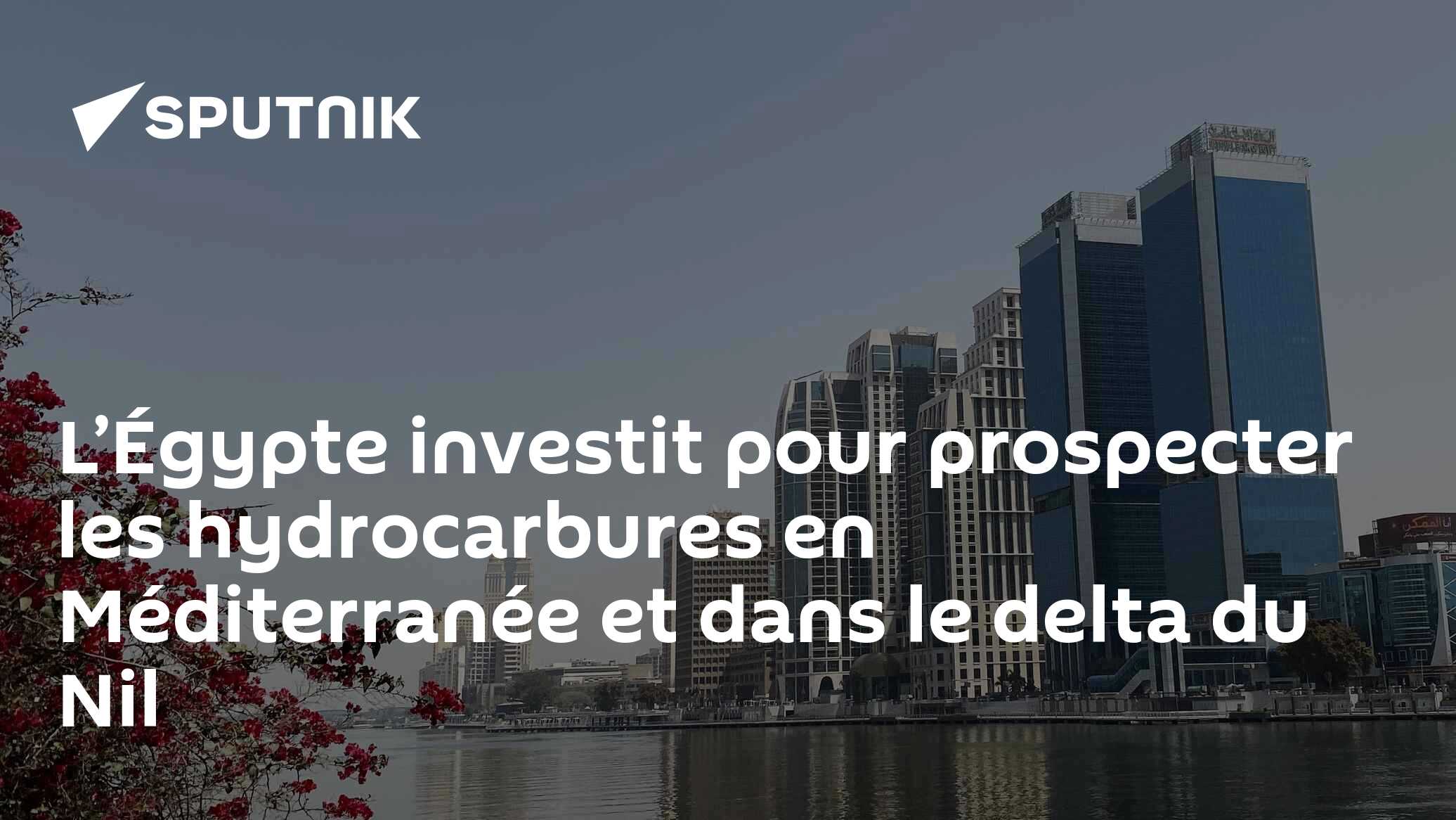 L’Égypte investit pour prospecter les hydrocarbures en Méditerranée et ...