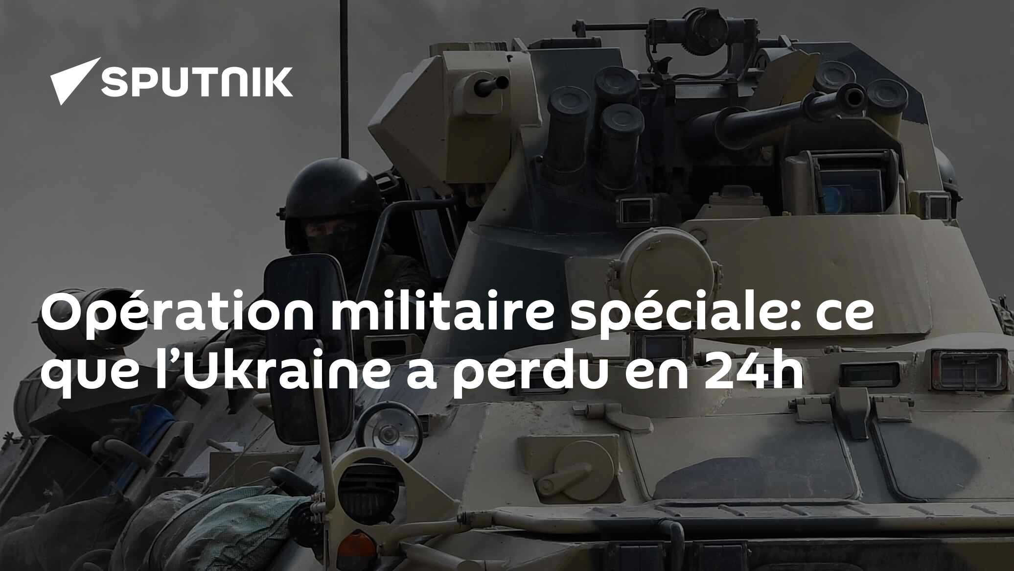 Opération militaire spéciale: ce que l’Ukraine a perdu en 24h - 30.01. ...