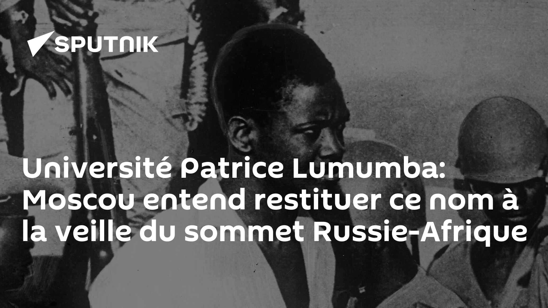 Université Patrice Lumumba: Moscou entend restituer ce nom à la veille ...