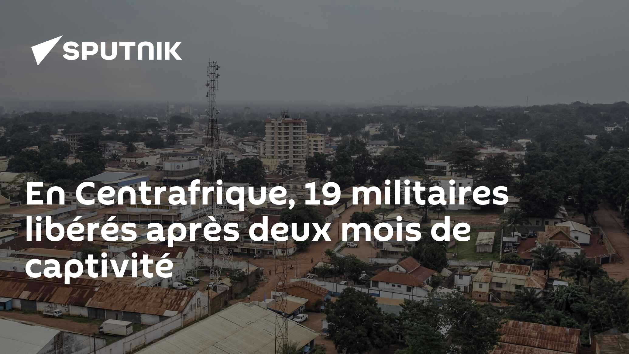 En Centrafrique, 19 militaires libérés après deux mois de captivité ...