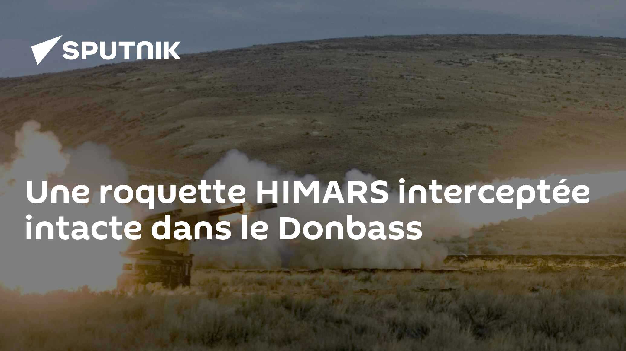 Une roquette HIMARS interceptée intacte dans le Donbass - 21.10.2023, Sputnik Afrique