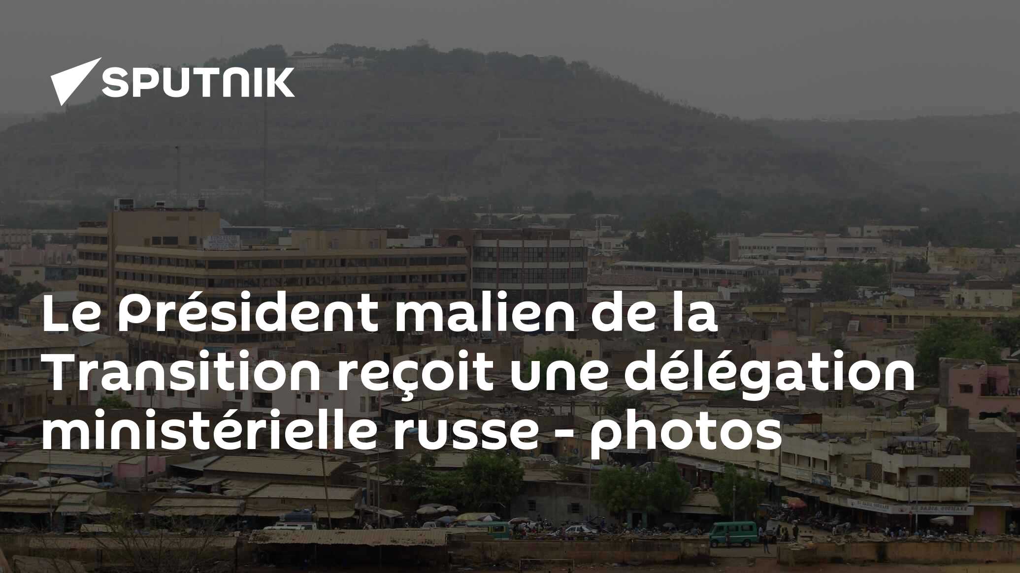 Le Président malien de la Transition reçoit une délégation ...